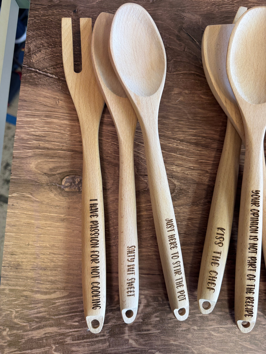 Engraved Wooden Spoons – Wood Be Awesome Gifts