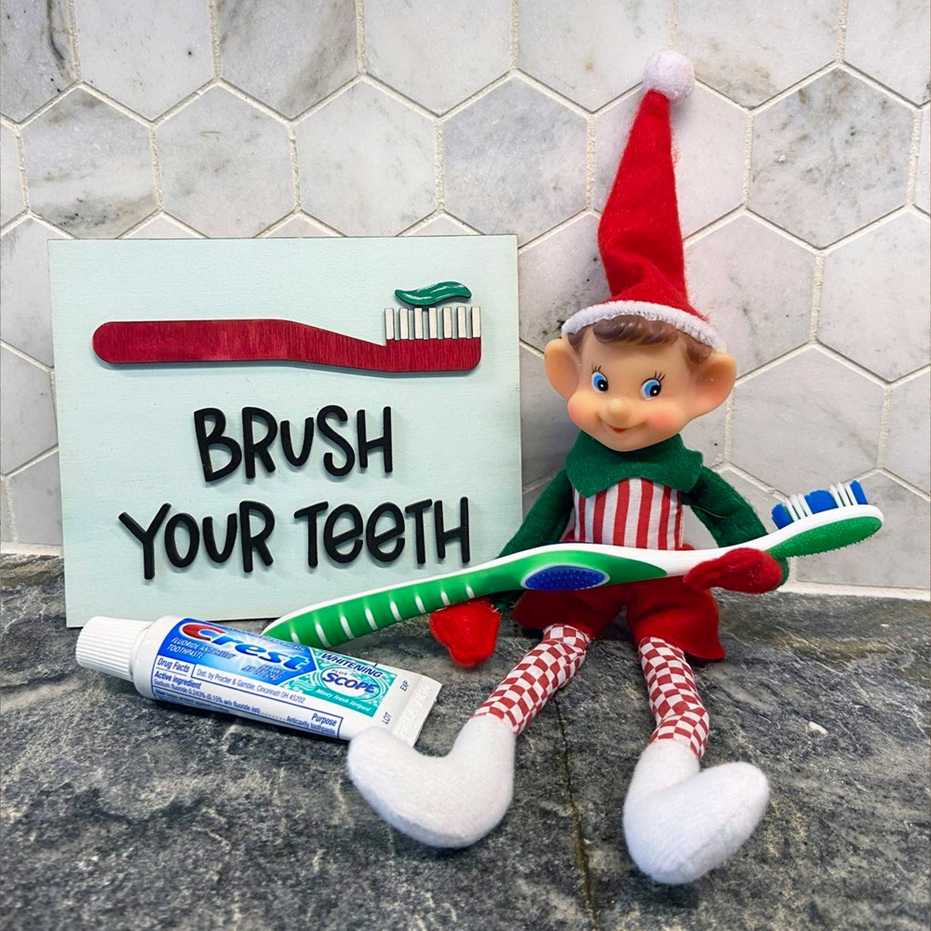 Brush Your Teeth Sign